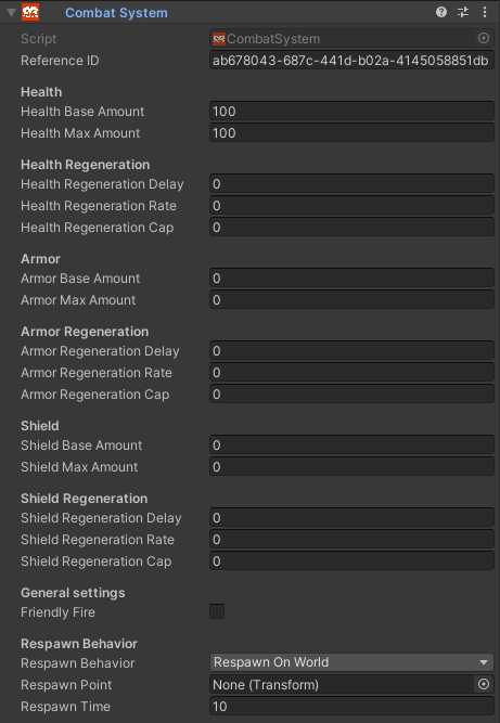 Combat System - ChilloutVR Documentation